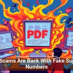 PDF Scams Are Back With Fake Support Numbers | Links Communications Inc.